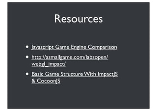 Impactjs lightening talk.key