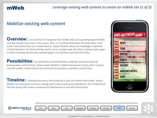 Mobile Channel Guide | PPTX | Marketing and Advertising | Business