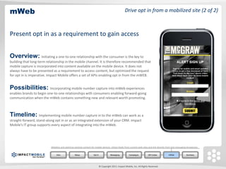 Mobile Channel Guide | PPTX | Marketing and Advertising | Business