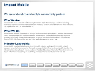 Mobile Channel Guide | PPTX | Marketing and Advertising | Business