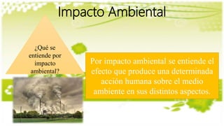 Impacto ambiental por Grace Bonilla | PPTX