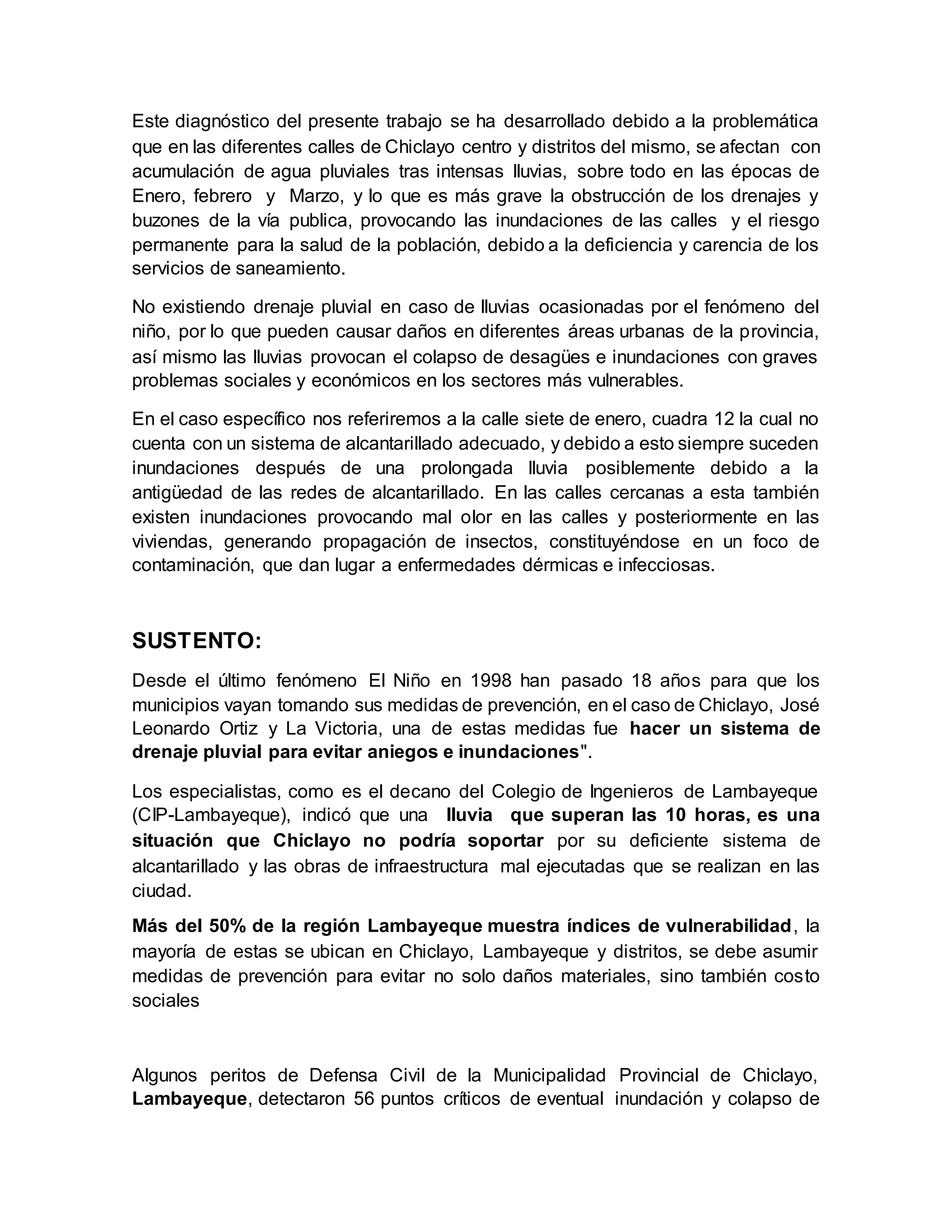 Impacto ambiental de residuos solidos en la ciudad de chiclayo alex | DOCX