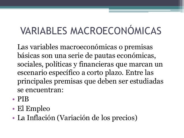Variable Macroeconomica Que Es Definicion Y Concepto 2021 Images