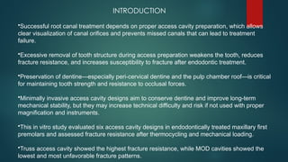 Impact of Access Cavity Design on Fracture.pptx