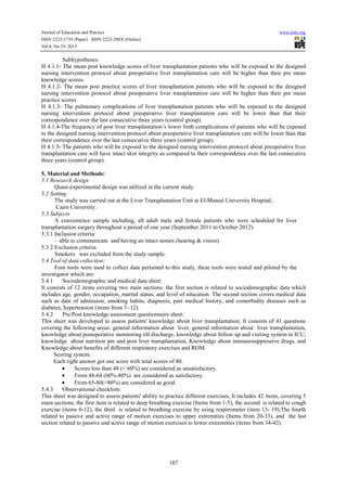Impact of a designed nursing intervention protocol about preoperative ...