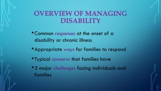 Impact of a Disability | PDF