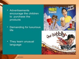 Impact of advertisement | PPTX