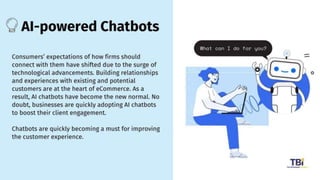 Impact of ai on e commerce industry in future | PPT