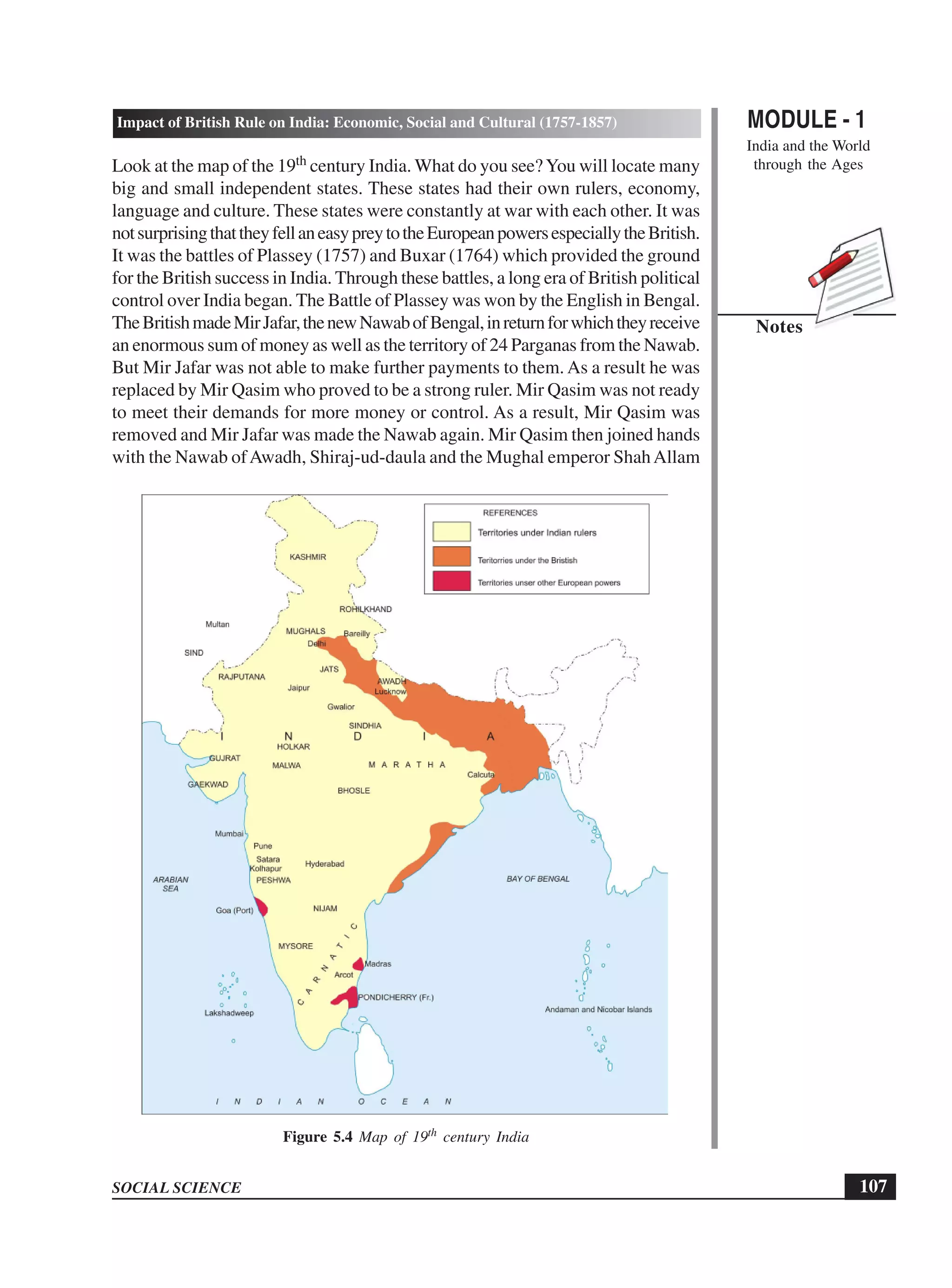 Impact of british rule on india | PDF