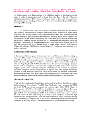 Impact of business intelligence tools in executive information systems | PDF