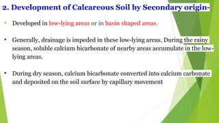 Impact of calcareous soil on crop production in bihar | PPTX