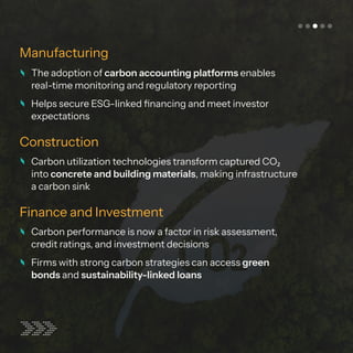 Impact of Carbon Management on Different Industries | PDF