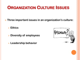 Impact of changing culture on organization behaviour | PPTX