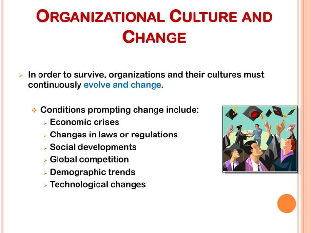 Impact of changing culture on organization behaviour | PPT