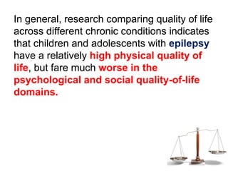 Impact of childhood epilepsy | PPT