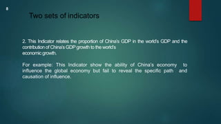 Impact of china on global economic development | PPTX