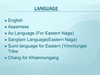 Impact of christianity to the eastern nagaland | PPTX