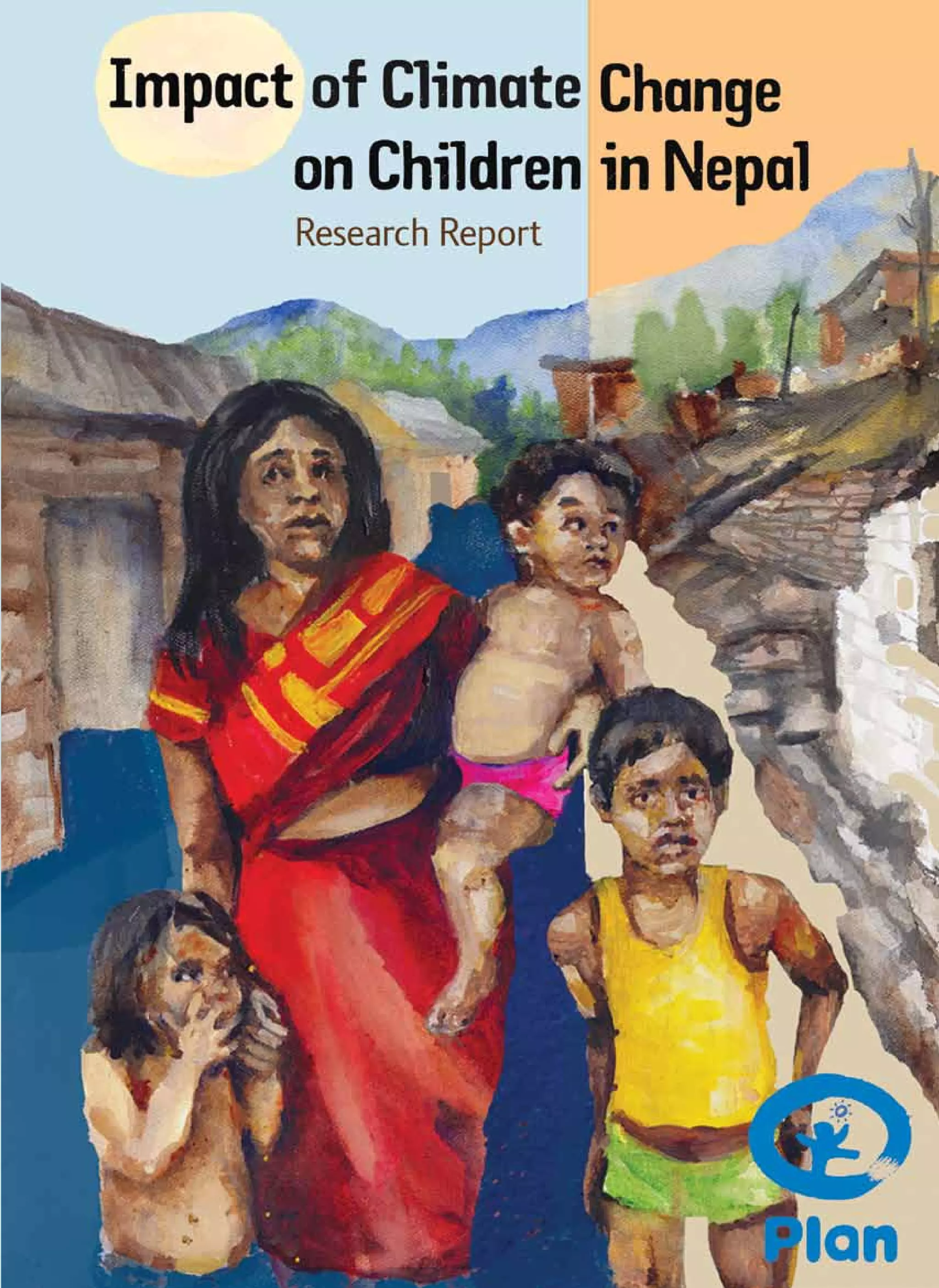 Impact of climate change on children research report-plan nepal | PDF