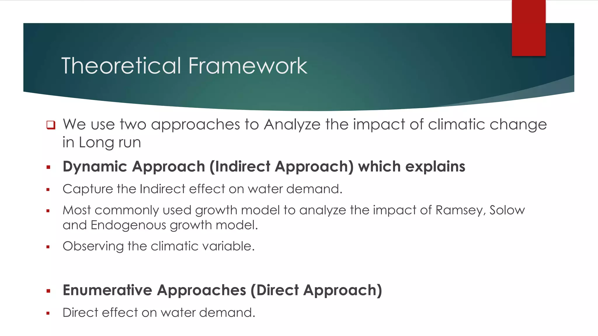 climate change and water resources | PPTX