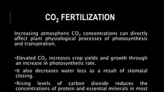 Impact of climatic change on agriculture | PPTX