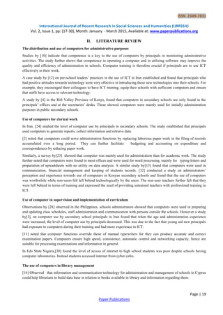 Impact of Computers’ Implementation on Administration Use in Public ...