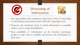 Impact of computers on society | PPTX