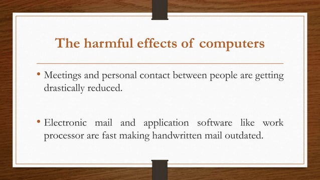 Impact of computers on society | PPTX | Internet | Computing