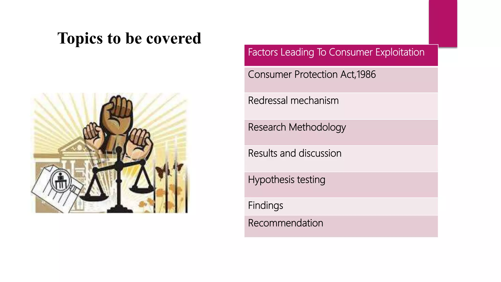 Impact of consumer protection act, 1986 on the buying behavior of ...