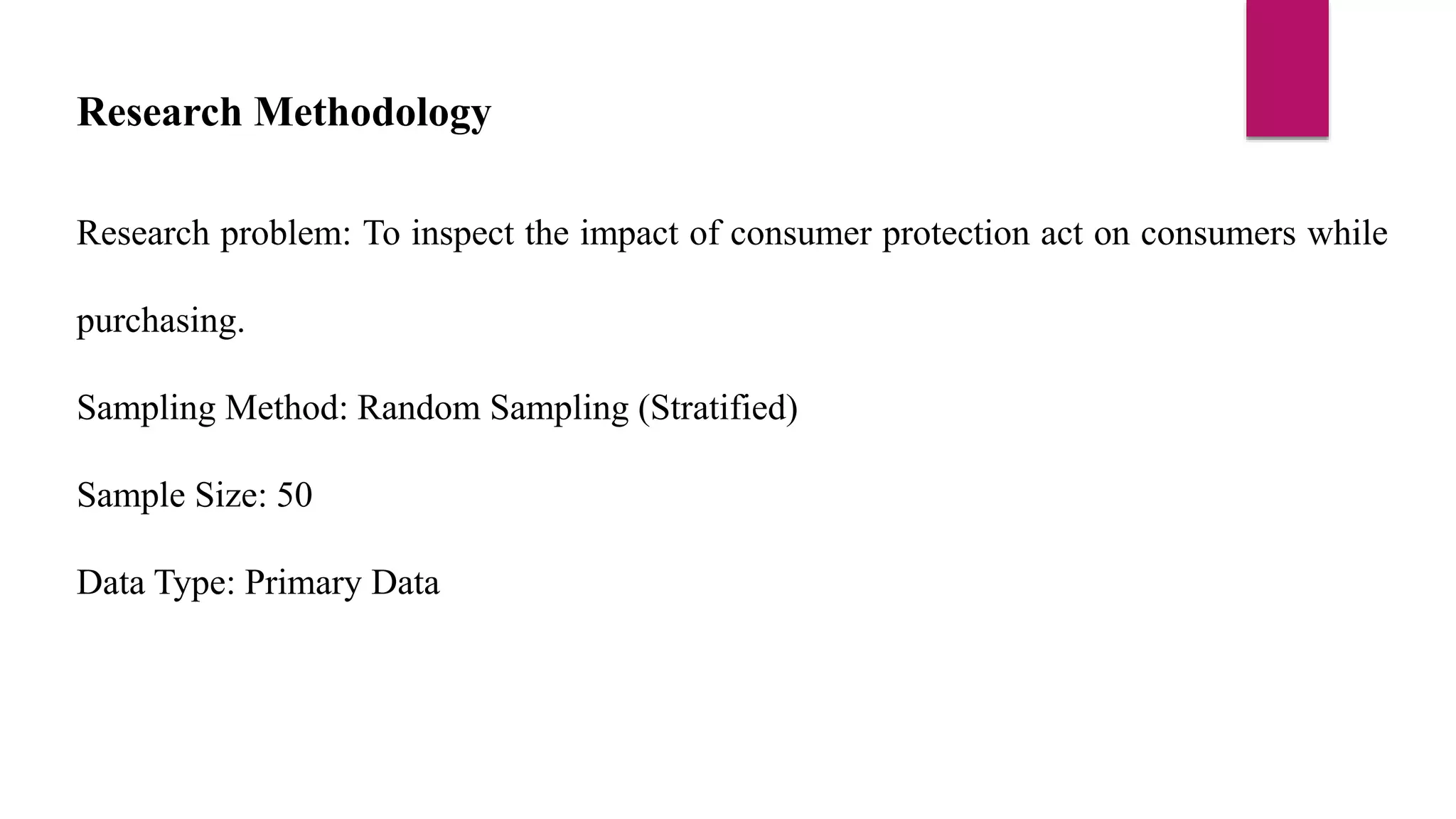 Impact of consumer protection act, 1986 on the buying behavior of ...