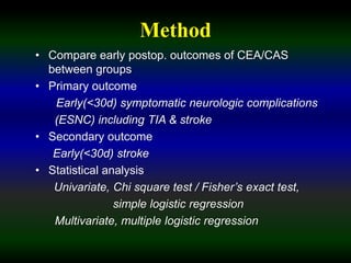 Impact of contralateral carotid or vertebral artery occlusion in ...