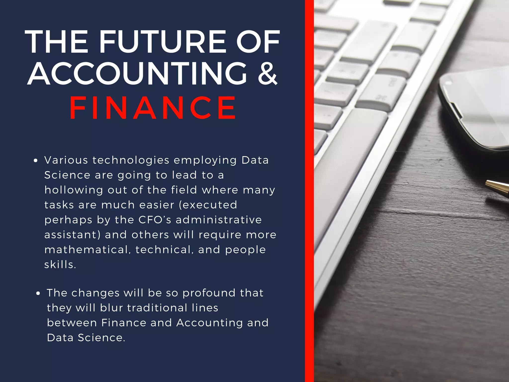 Impact of data science on Finance | PPT