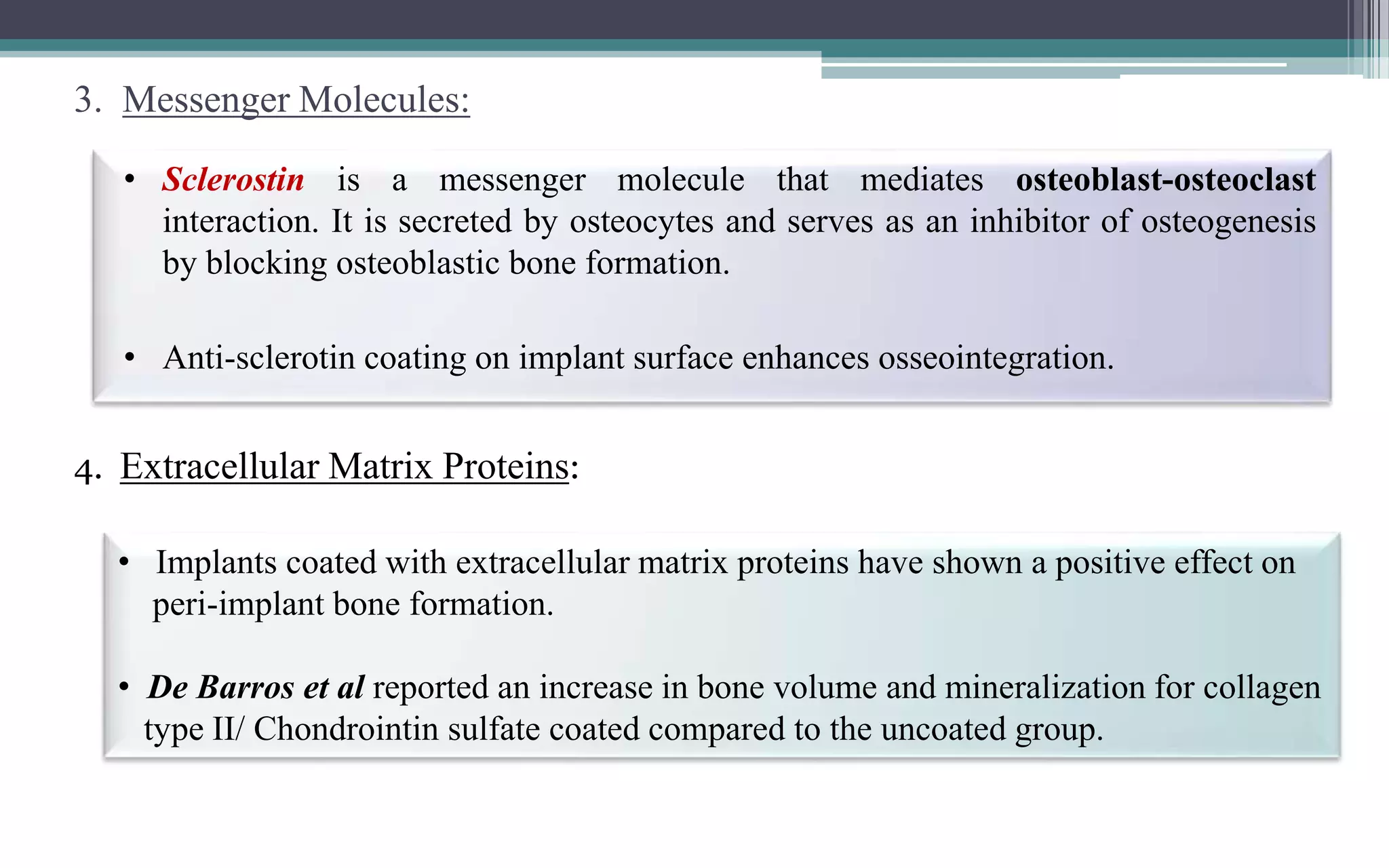 Impact of dental implant surface modifications on Osseo-integration | PPTX