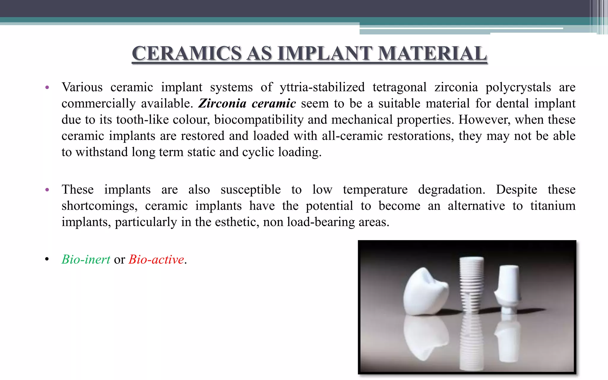 Impact of dental implant surface modifications on Osseo-integration | PPTX