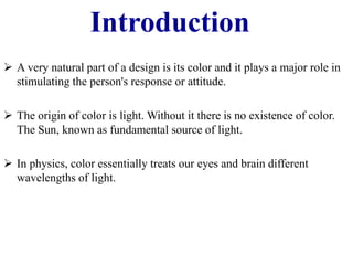 Impact of design and colour in interior having different perspective ...