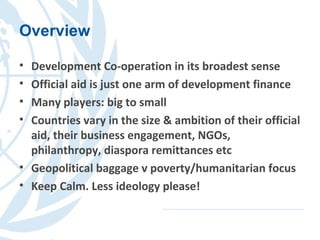 Impact of development cooperation | PPT