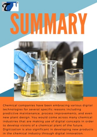 Impact of digitalization in the chemical industry | PDF