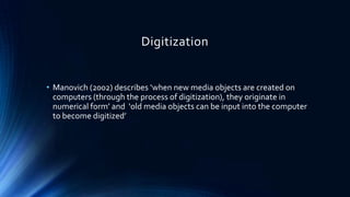 Impact of digitization and convergence | PPTX