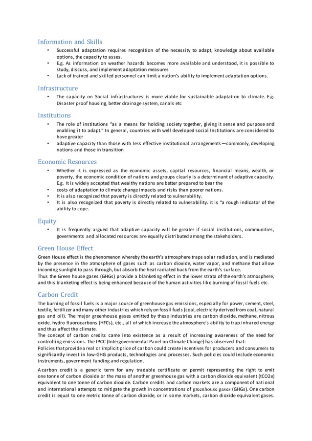 Impact of disasters unit - ii | PDF