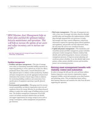 Understanding the impact of Enterprise Asset Management | PDF ...