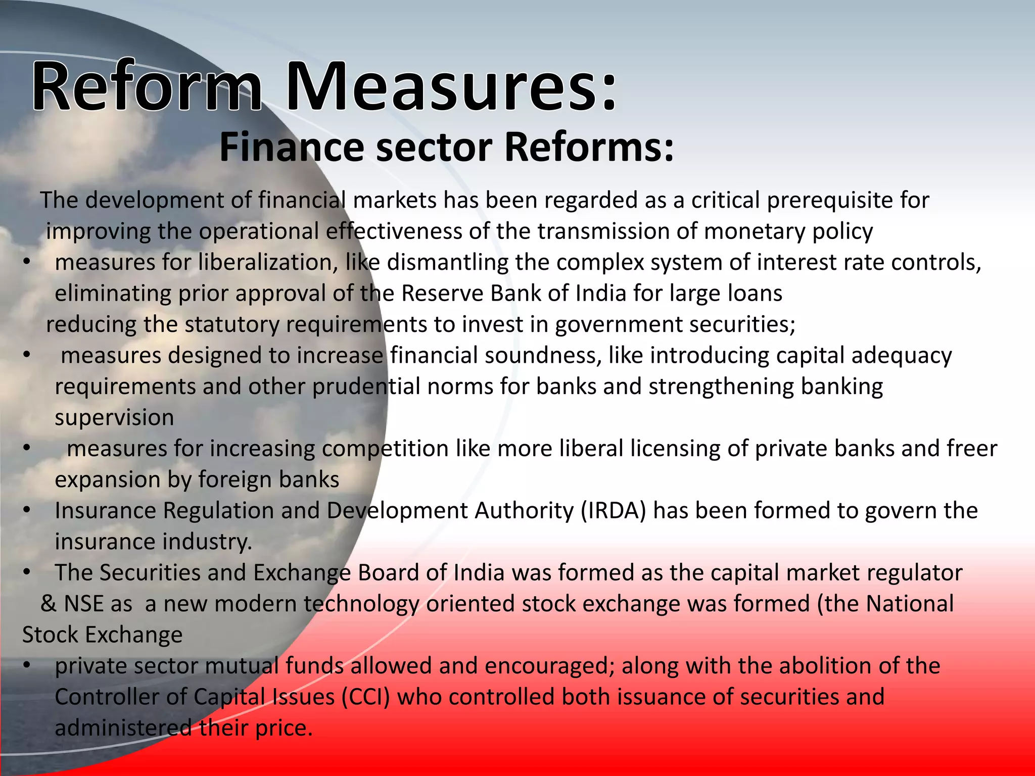 Impact of economic reforms | PPTX