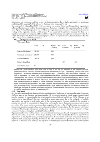 Impact of employer branding on employee attraction and | PDF