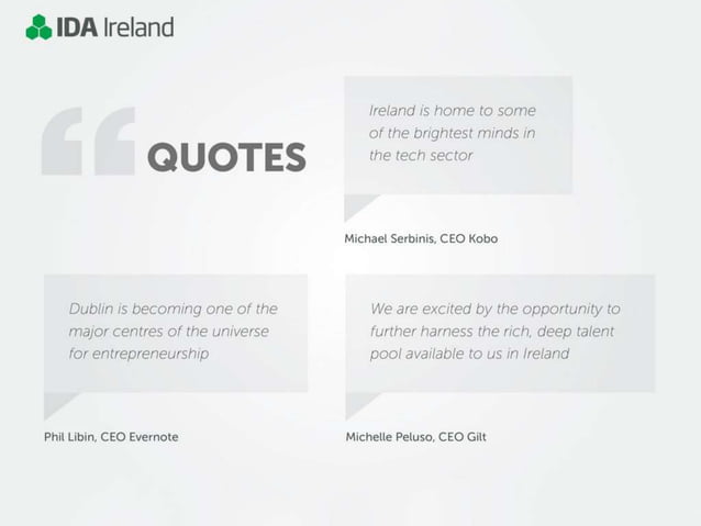 Impact of FDI in ireland 2013 - Presentation | PPTX