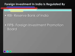 Impact of FDI in Retail Sector | PPTX