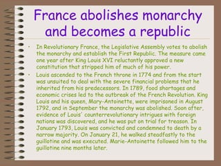 Impact of french revolution | PPTX