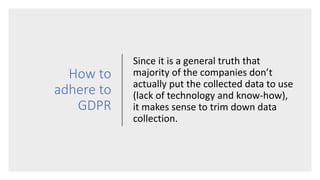 Impact of GDPR on Data Collection and Processing | PPTX