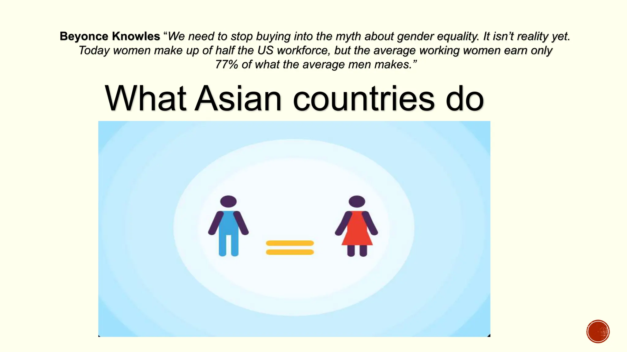 IMPACT OF GENDER INEQUALITY ON ASIAN COUNTRIES.pptx | Job Market | Economy