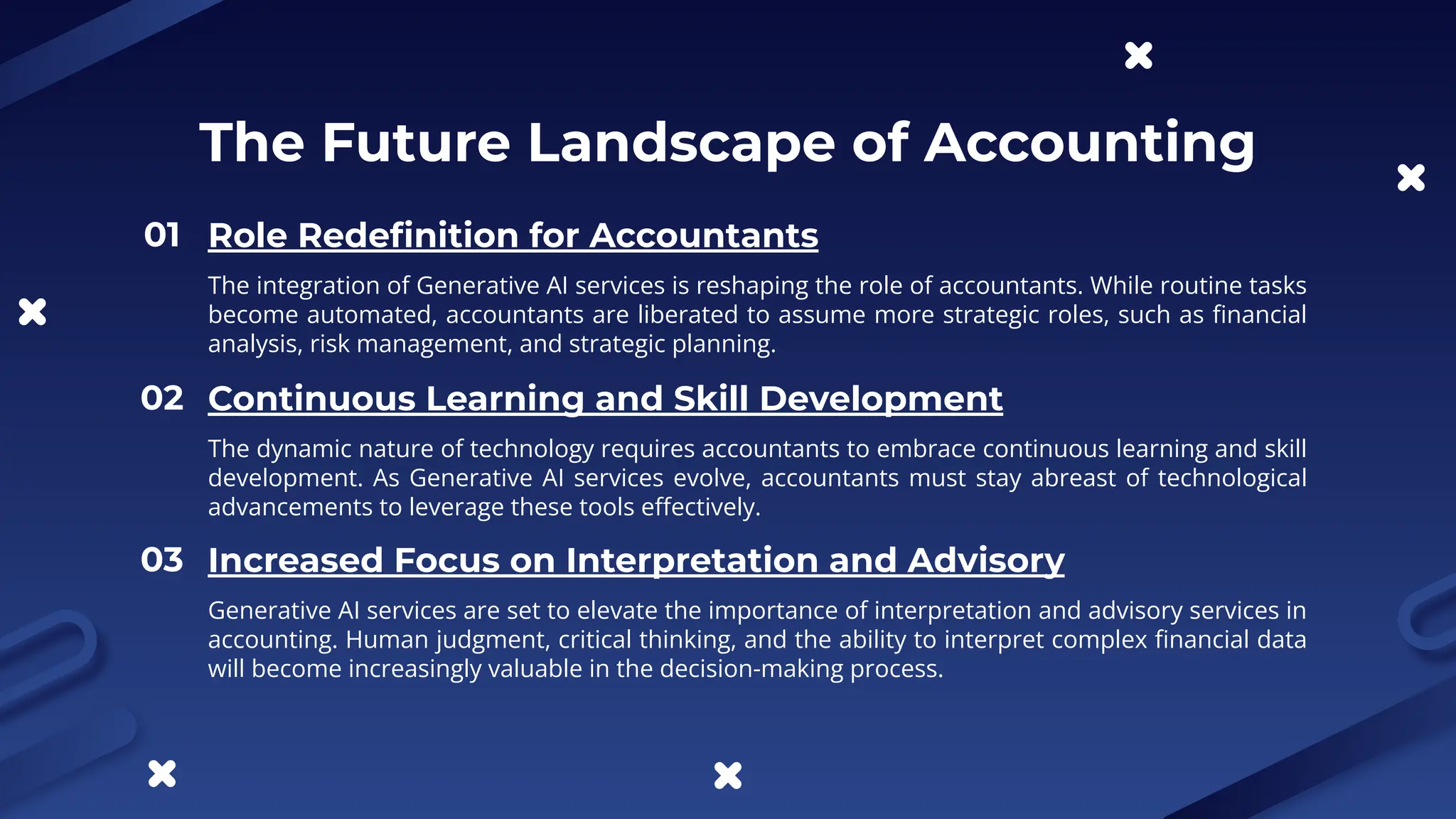 Impact Of Generative AI On Accounting Services | PDF