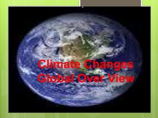 Impact of global climate change on agriculture A Presentation by Mr ...