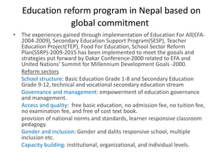 Impact of globalization on educational reform and practice | PPTX