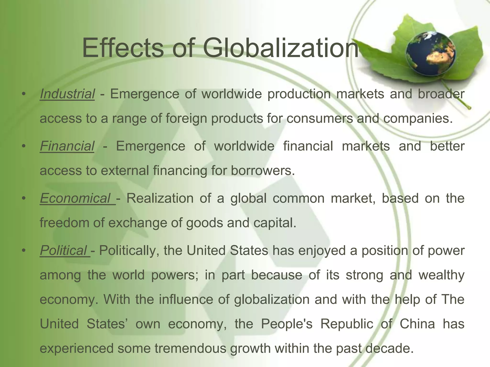 Impact of globalization on organizational behaviour | PPTX